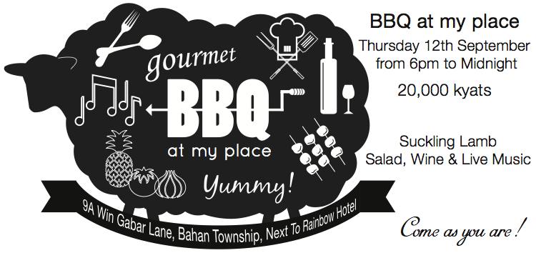 Stork Delivery: BBQ at My Place on Thursday - MYANMORE