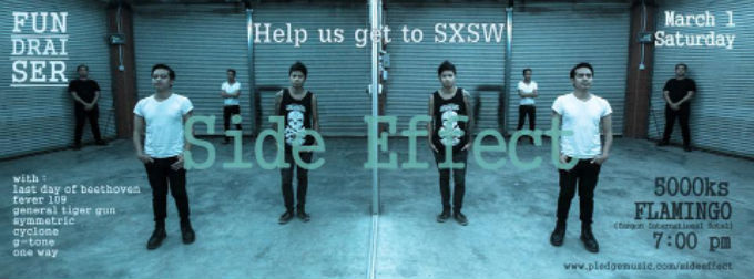 SIDE EFFECT'S 10TH ANNIVERSARY FUNDRAISING CONCERT - MYANMORE