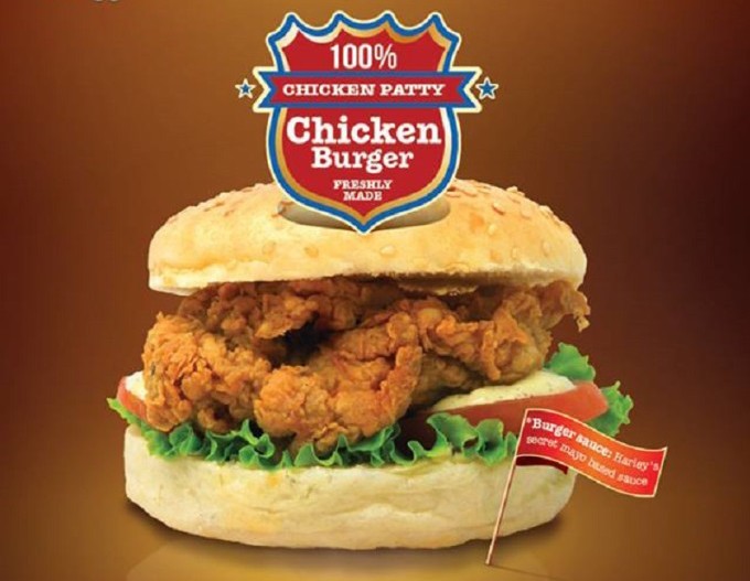 HARLEY'S LAUNCH THEIR NEW CHICKEN BURGER - MYANMORE