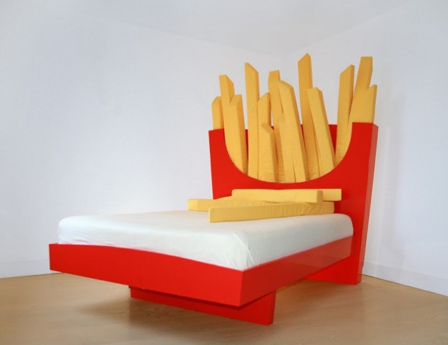 A SUPERSIZED BED OF FRIES - MYANMORE