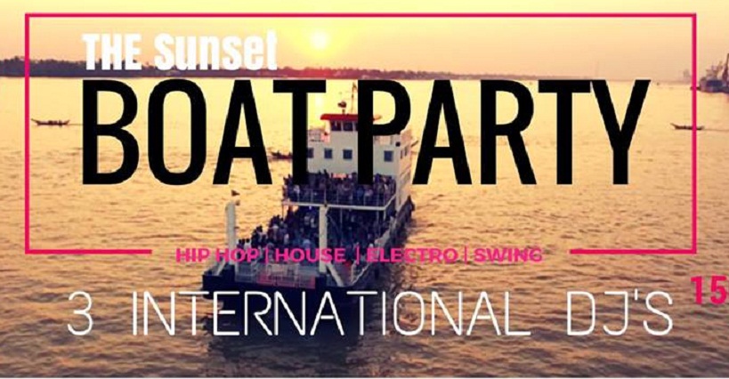 Sunset Boat Party Returns This Saturday - MYANMORE