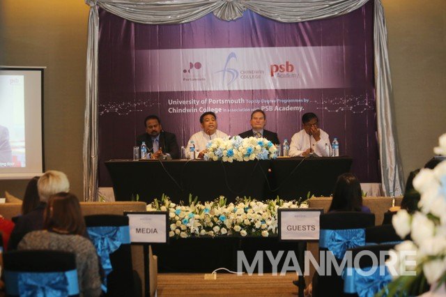Chindwin College Press Conference Novotel Yangon Myanmore