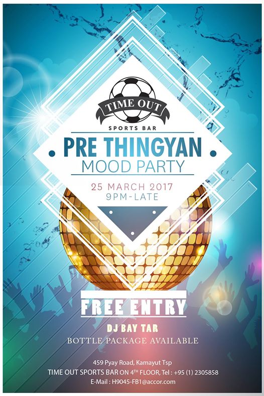 Thingyan Mood w/ pool party, beach and your Guide to this Weekend ...