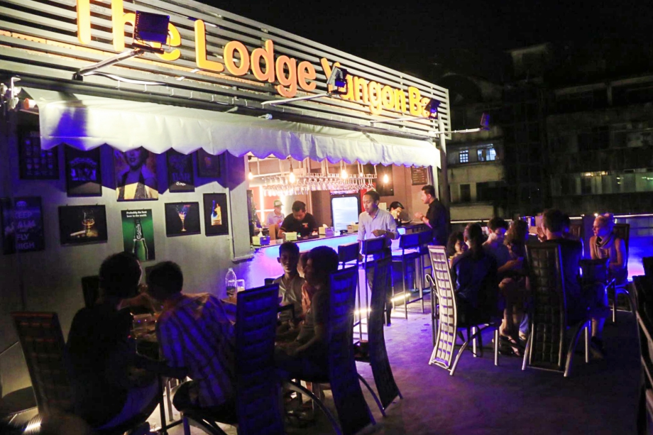 The Lodge Yangon Bar: Casual Rooftop Downtown - MYANMORE