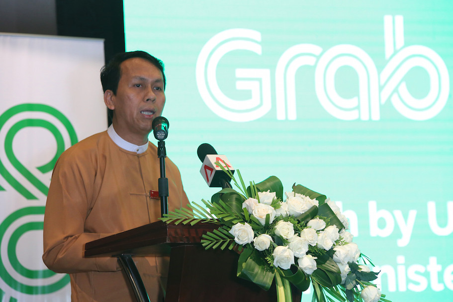 GRAB (A) TAXI IN YANGON - MYANMORE