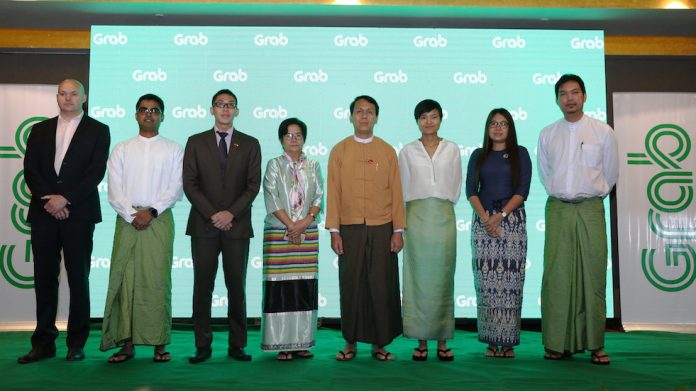GRAB (A) TAXI IN YANGON - MYANMORE