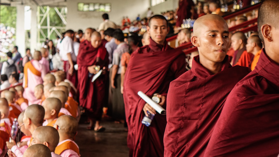 People of All Religions Gather to Pray for Peace - MYANMORE