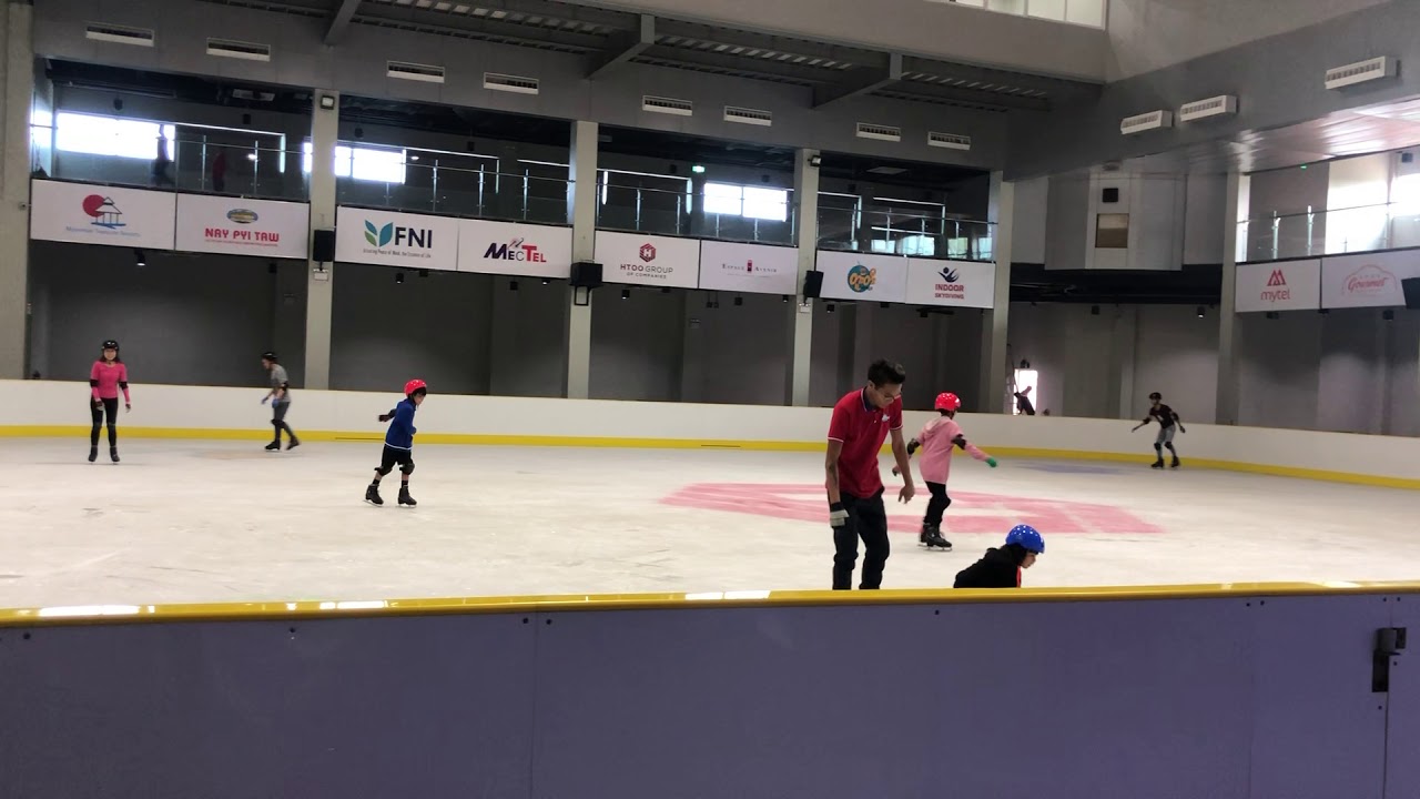 Exciting and aerobic: Myanmar's first indoor ice skating stadium opens ...