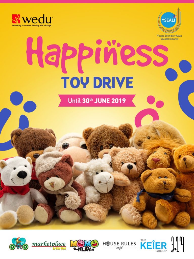 Happiness’s Toy Drive - Make children smile - MYANMORE