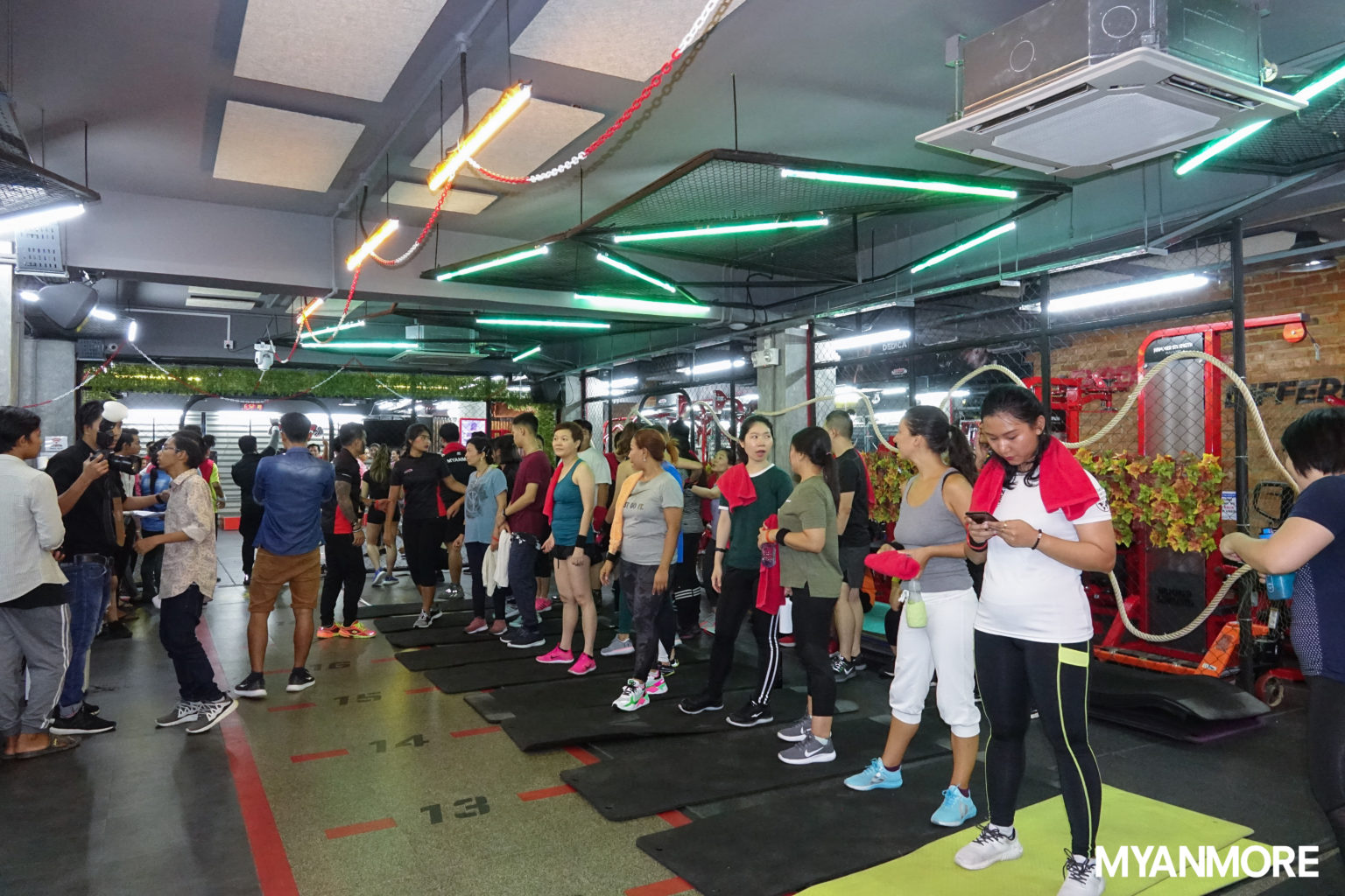 Full Body Functional Workout at Training Ground Myanmar - MYANMORE