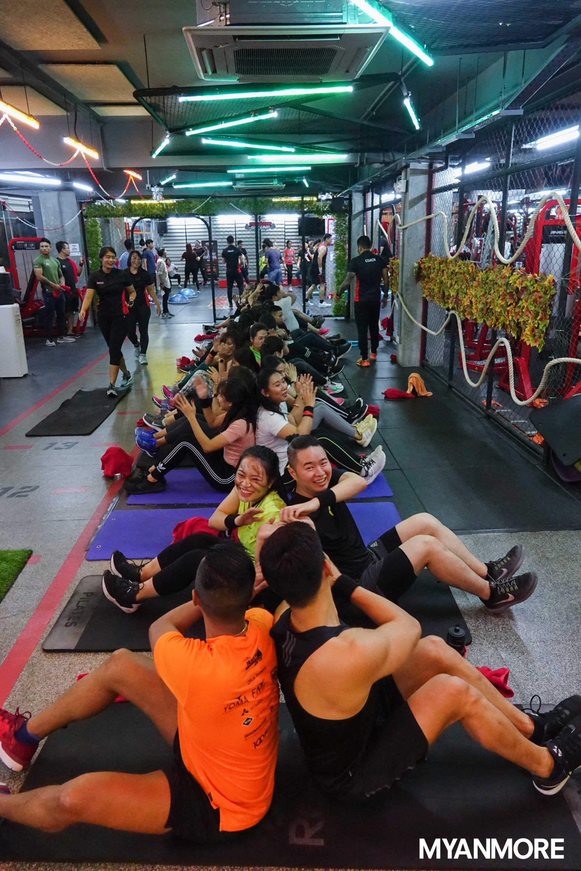 Full Body Functional Workout at Training Ground Myanmar - MYANMORE