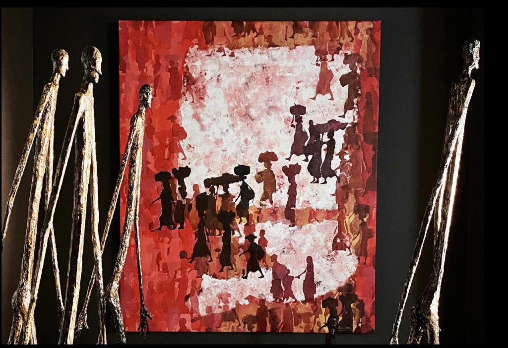 Myanmar artist Than Kyaw Htay featured in France - MYANMORE