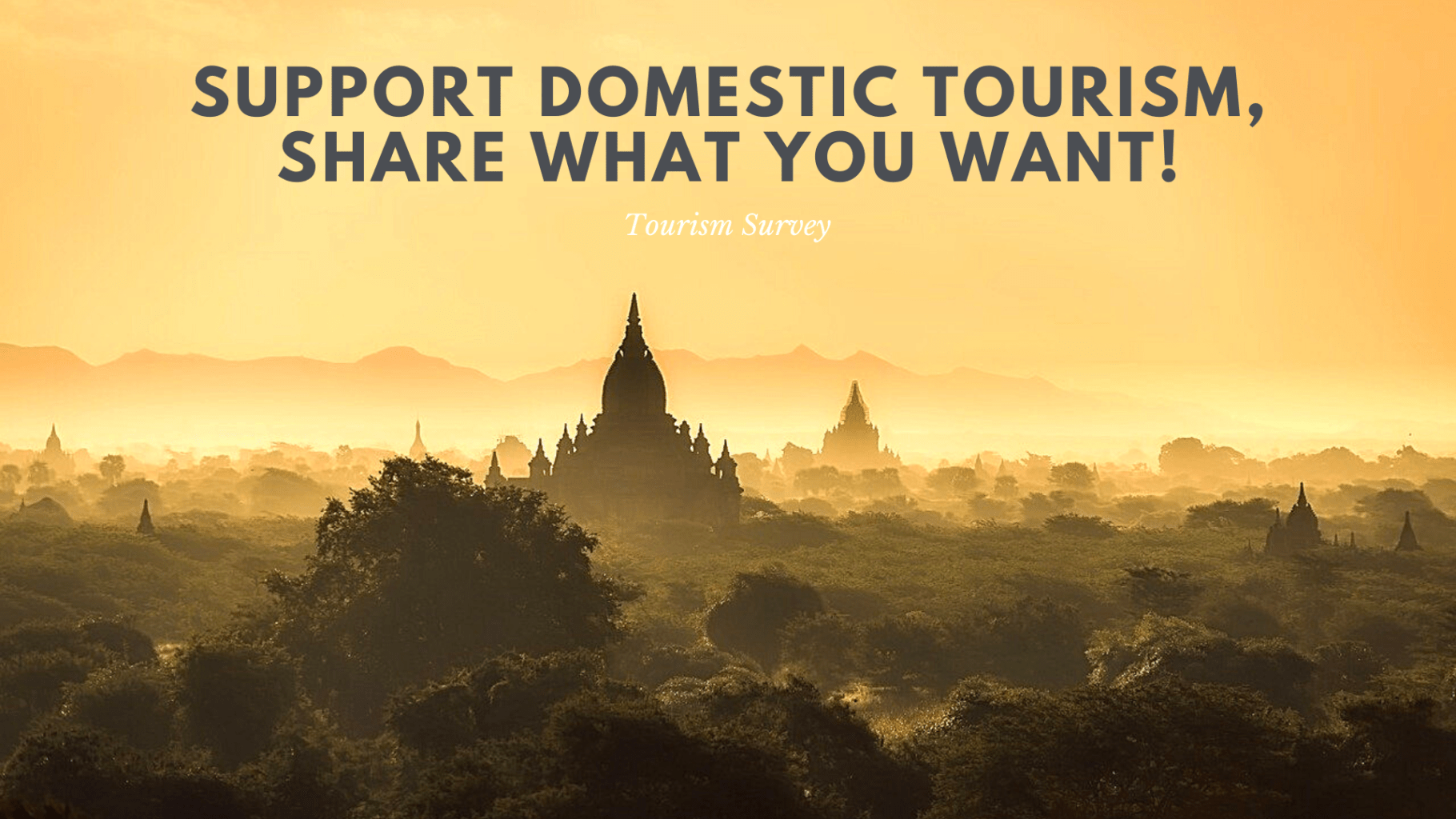 Domestic Tourism Survey - MYANMORE