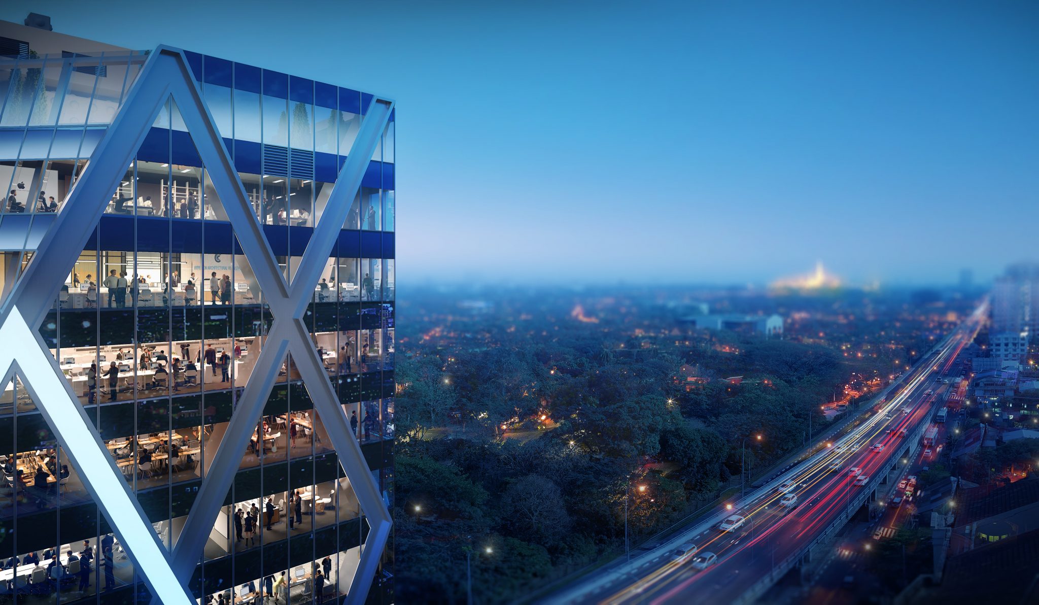 Introducing M Tower - Yangon’s first truly office tower, offering ...