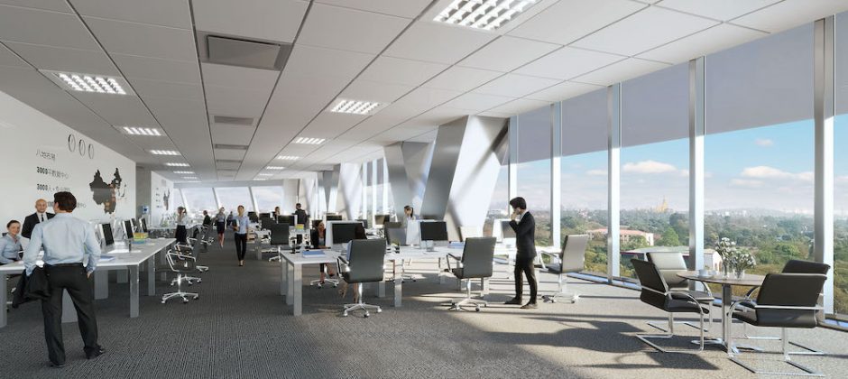 Introducing M Tower - Yangon’s first truly office tower, offering ...