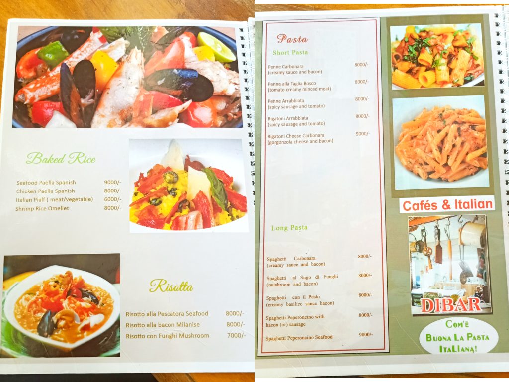 Café Dibar: Little Italian Paradiso - MYANMORE