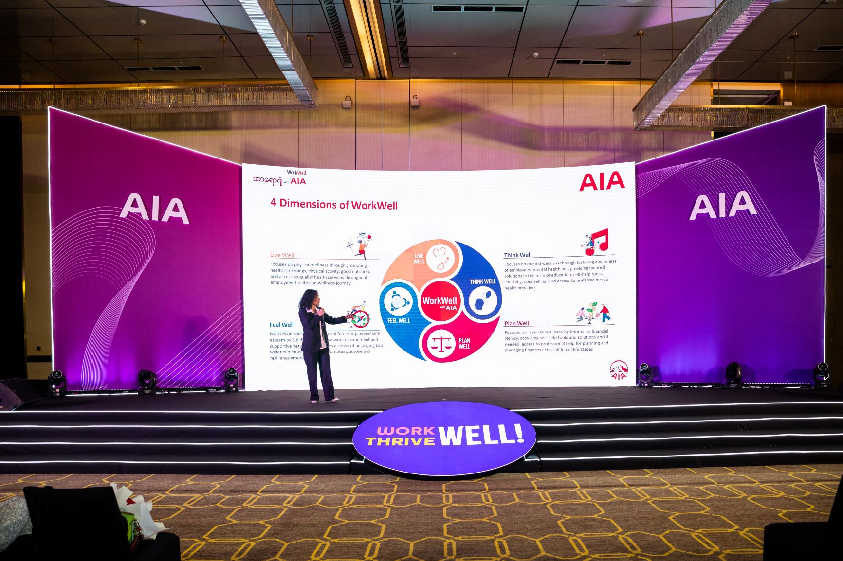 Work Well! Thrive Well! with AIA Myanmar’s Solutions for Employees ...