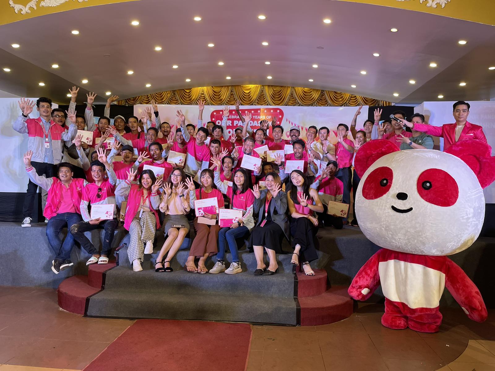 Riders Honoured at foodpanda Myanmar's 4th Anniversary Celebration ...