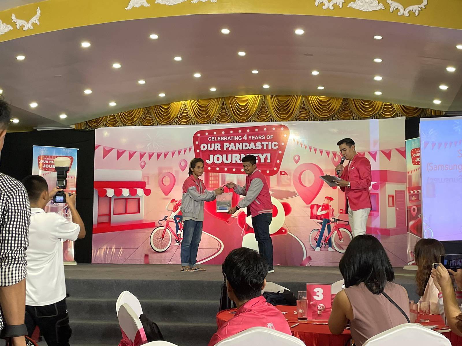 Riders Honoured at foodpanda Myanmar's 4th Anniversary Celebration ...